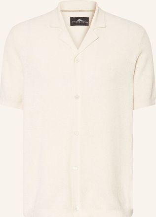 Fynch-Hatton Fynch-Hatton Stick-Poloshirt weiss