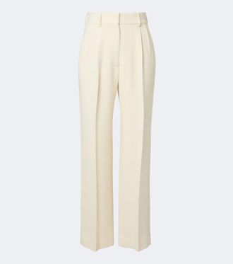 Blaz&eacute; Milano Blaz&eacute; Milano Pantalon droit Fox en laine