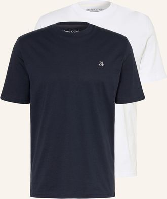 Marc O'Polo Marc Opolo 2er-Pack T-Shirts blau