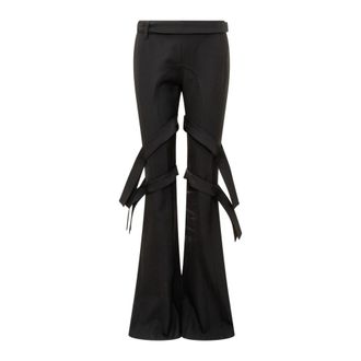 AMBUSH Hose mit Doppeltem Bund - - Trousers - Damen - Schwarzk - S