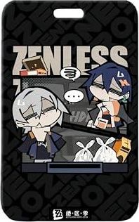 Generic 1 porte-cl&eacute;s Zenless Zone Zero - Porte-carte de bus - Porte-carte de repas - Pendentif de recherche de bon dachat (Style 2)