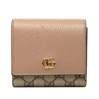 Gucci Portefeuille Vintage Pre-owned en Toile - Femme - Pre-owned - Beige - Taille: ONE Size