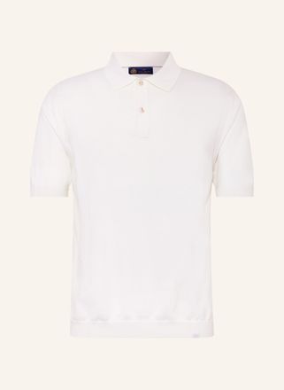 Paul & Shark Paul & Shark Strick-Poloshirt Mit Seide weiss