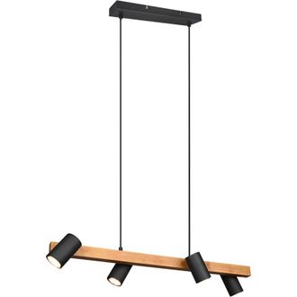 Trio Leuchten Suspension 4xgu10 max 35w metal noir mat - trio - marley 69610728 69610728