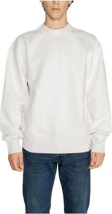 Calvin Klein Herren, Sweatshirts & Hoodies, Wei&szlig;, 2XLGr&ouml;&szlig;e