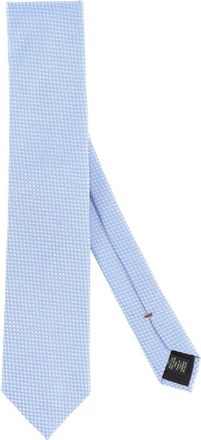 Ermenegildo Zegna Homme, Accessoires, Bleu, Taille: ONE Size Cravatta tramata