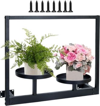 Generico Pflanzenregal zur Wandmontage, Pflanzenst&auml;nder zur Wandmontage, Dekoration f&uuml;r Zuhause, f&uuml;r den Innen- und Au&szlig;enbereich, Eingang, Schlafzimmer, Garten