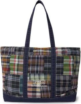 Polo Ralph Lauren Sac cabas &agrave; carreaux en coton