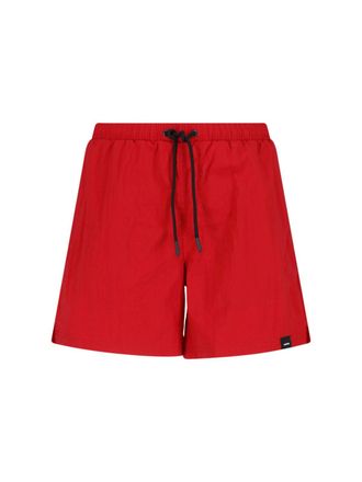 Aspesi Logo Swimsuit