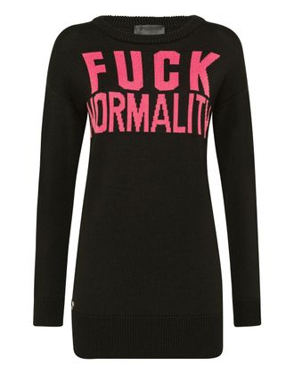 Philipp Plein Pullover Round Neck Ls Statement