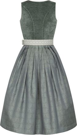 N&uuml;bler Trachtenkleid Midi Dirndl Kate in Salbei von N&uuml;bler - Rockl&auml;nge 60 cm