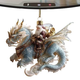 Generico Weihnachtsmann f&uuml;r Weihnachtsbaum | Zweidimensionale Dekoration zum Aufh&auml;ngen und Aufbewahren, Weihnachtsmann aus Acryl f&uuml;r Weihnachtsbaum - f&uuml;r Fenst