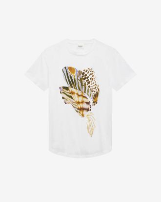 Isabel Marant T-shirt Edwige - Femme - Blanc - Taille XS - Marant &Eacute;toile