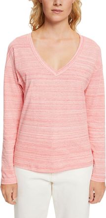 Esprit Damen, T-Shirt, 645/Coral, XXS