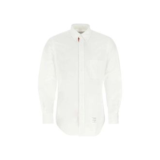 Thom Browne Klassisches wei&szlig;es Baumwollhemd - - Shirts - Herren - Wei&szlig; - XL