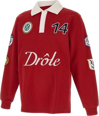 Dr&ocirc;le de Monsieur Homme, Tops, Rouge, Taille: L Le Polo Racing