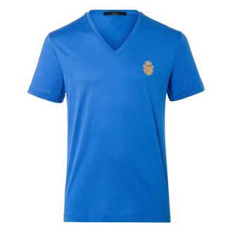 Billionaire Boys Club T-shirt V-Neck SS - - Tops - Herren - Blau - XS