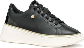 Geox Femme D SUNNETTY A Basket, Black, 36 EU