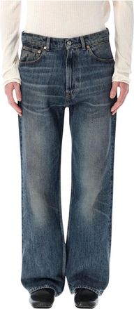 Our Legacy Homme, Jeans, Bleu, Taille: W36 Third Cut Wide Jeans droits