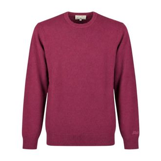 MC2 Saint Barth Pull Regent en laine dagneau - Homme - Pulls - Violet - Taille: L