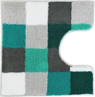 Kleine Wolke 5426675129 WC-Vorleger Caro, 55 x 55 cm, Petrol, 4004478230521