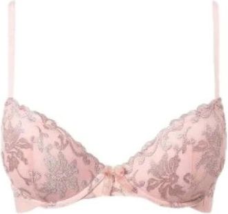 Twinset Femme, Sous-v&ecirc;tements, Rose, Taille: 38 FR Soutien-gorge push-up en dentelle