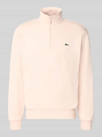 Lacoste Regular Fit Troyer aus Baumwoll-Mix
