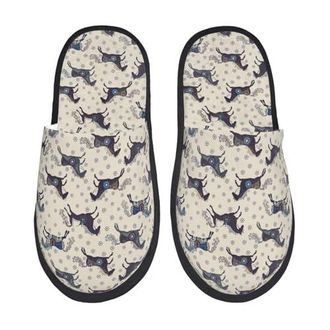 Generic Chaussures De Maison Cheval Chaussures Duveteux Fuzzy Pantoufles Outdoor Pantoufle Pour H&ocirc;tels Chambre &Agrave; Coucher Camping M