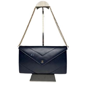 Givenchy Pochette en cuir Pre-owned - Femme - Pre-owned - Bleu - Taille: ONE Size