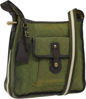 Louis Vuitton Pre-owned Toile sacs-louis-vuitton - Femme - Pre-owned - Vert - Taille: ONE Size