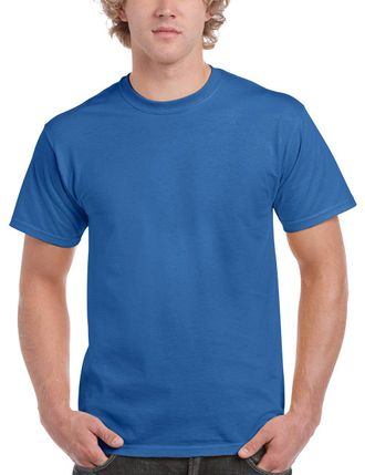 Gildan Herren T-Shirt Gildan Adult Ultra Cotton, Einfarbig, Gr. XXXXX-Large, Blau (Royal)