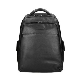 Piquadro Homme, Sacs, Noir, Taille: ONE Size Sac à dos en cuir de qualité noir