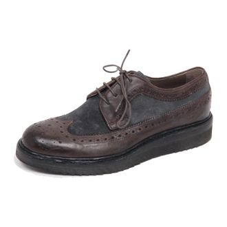 Corvari Vintage Effekt Schn&uuml;rschuhe - - Shoes - Herren - Braun - 40 EU