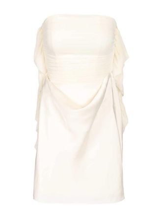 Rotate Kurzes Kleid - Wei&szlig;