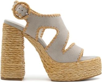 Paloma Barcel&oacute; Femme, Chaussures, Blanc, Taille: 37 EU Wanda Suede