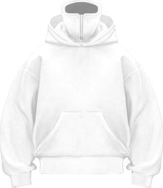 Generic Pull pour femme avec et d&eacute;contract&eacute; &agrave; manches longues trois pi&egrave;ces &agrave; capuche avec motif &agrave; carreaux et boutonni&egrave;re Pull avec fermeture &eacute;clair pour femm