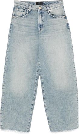 7 For All Mankind Barrel Jeans - Blau