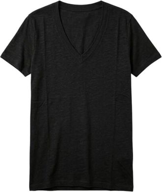 Daniele Alessandrini Homme, Tops, Noir, Taille: XL T-shirt Girocollo