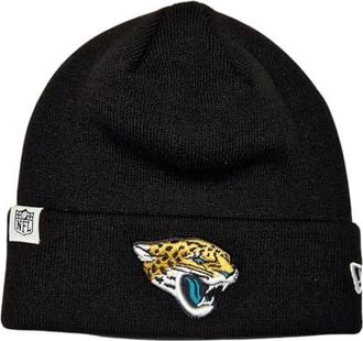 New Era Jacksonville Jaguars NFL Loop Label Knit Noir Bonnet