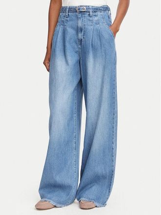 Morgan Jeans 262-PELIAM Hellblau Wide Leg
