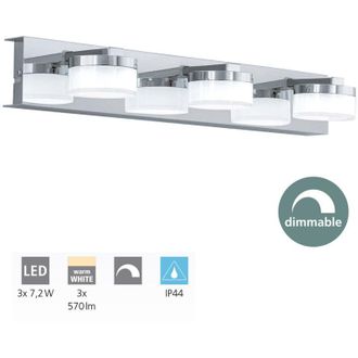 Eglo Applique Romendo triple - Argent