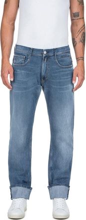 Replay Herren Jeans Rocco Comfort-Fit, Medium Blue 009-1 (Blau), 33W / 32L