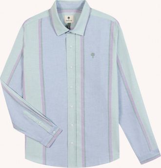 Faguo Chemise ray&eacute;e vert et multicolore - IRATY