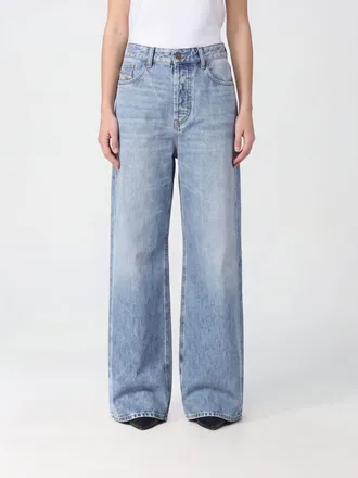 Diesel Weit geschnittene 1996 D-Sire Jeans aus Baumwolldenim mit mittlerer Leibh&ouml;he
