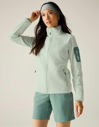 Regatta Ralina - Leichtes Midlayer-Oberteil in Ocean Mist mit Rei&szlig;verschluss-Blau
