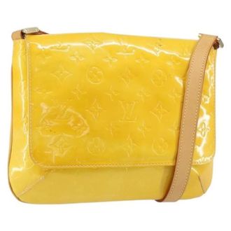 Louis Vuitton Sac bandouli&egrave;re vintage en cuir Pre-owned - Femme - Pre-owned - Jaune - Taille: ONE Size