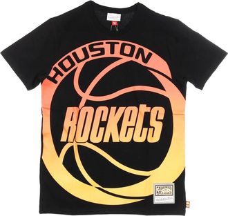 Mitchell & Ness NBA Flames Tee Hardwood Classics - - Tops - Herren - Mehrfarbig - S