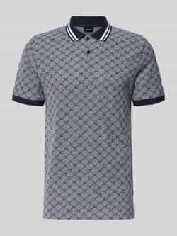 Joop Regular Fit Poloshirt mit Logo-Muster Modell Jessino