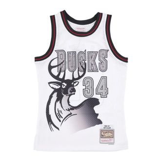 Mitchell & Ness Cracked Cement Swingman Jersey Nr. 34 Ray Allen - - Sport - Herren - Wei&szlig; - S