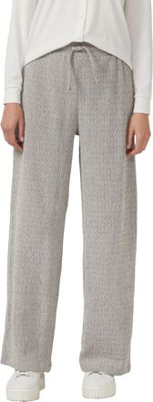 s.Oliver Strukturierte Wide-Leg-Hose mit Tunnelzug
